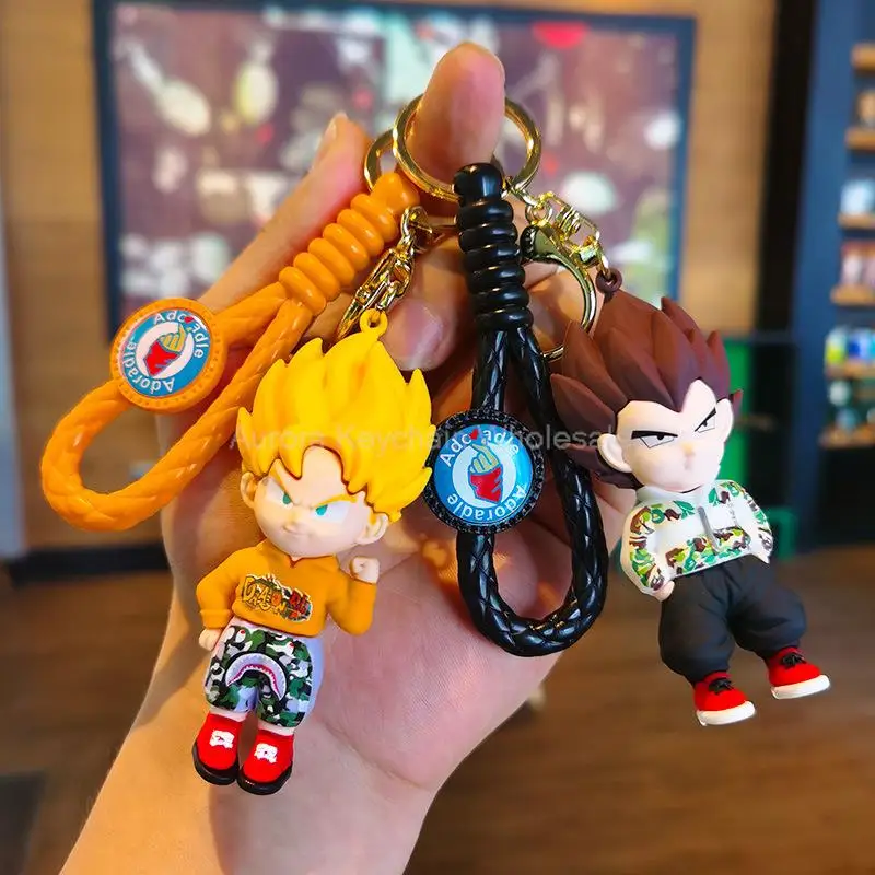Anime-Dragon-Ball-Keychain-Z-Super-Saiyan-Son-Goku-Bulma-Broly-Piccolo ...