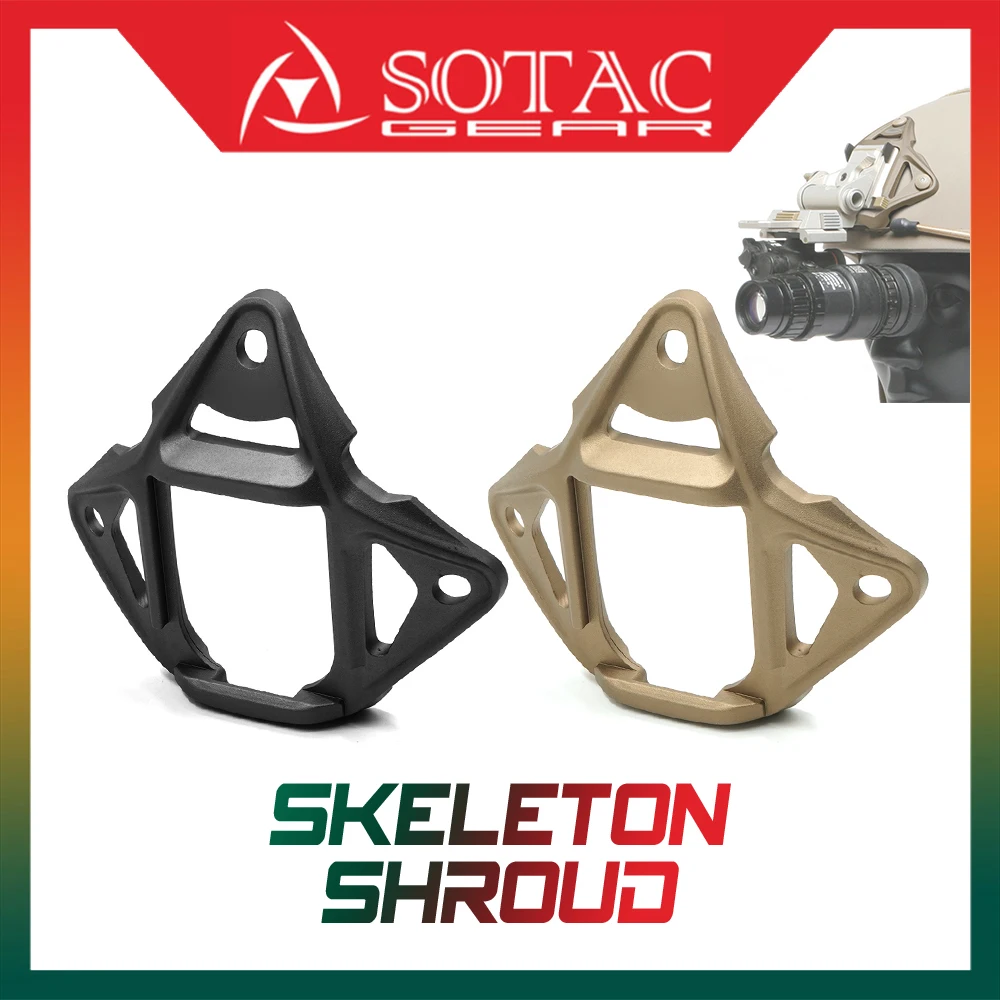 Tactical-OPS-Style-3-Hole-Skeleton-NVG-Mount-Shroud-Compatible-with-ACH ...