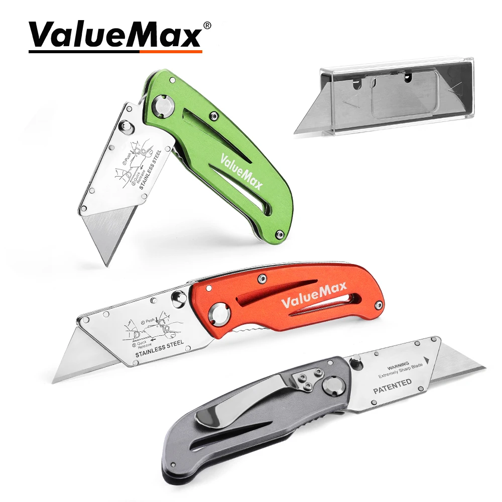 Stainless Steel Utility Knife Cutter Tools | Stainless Steel Pocket ...