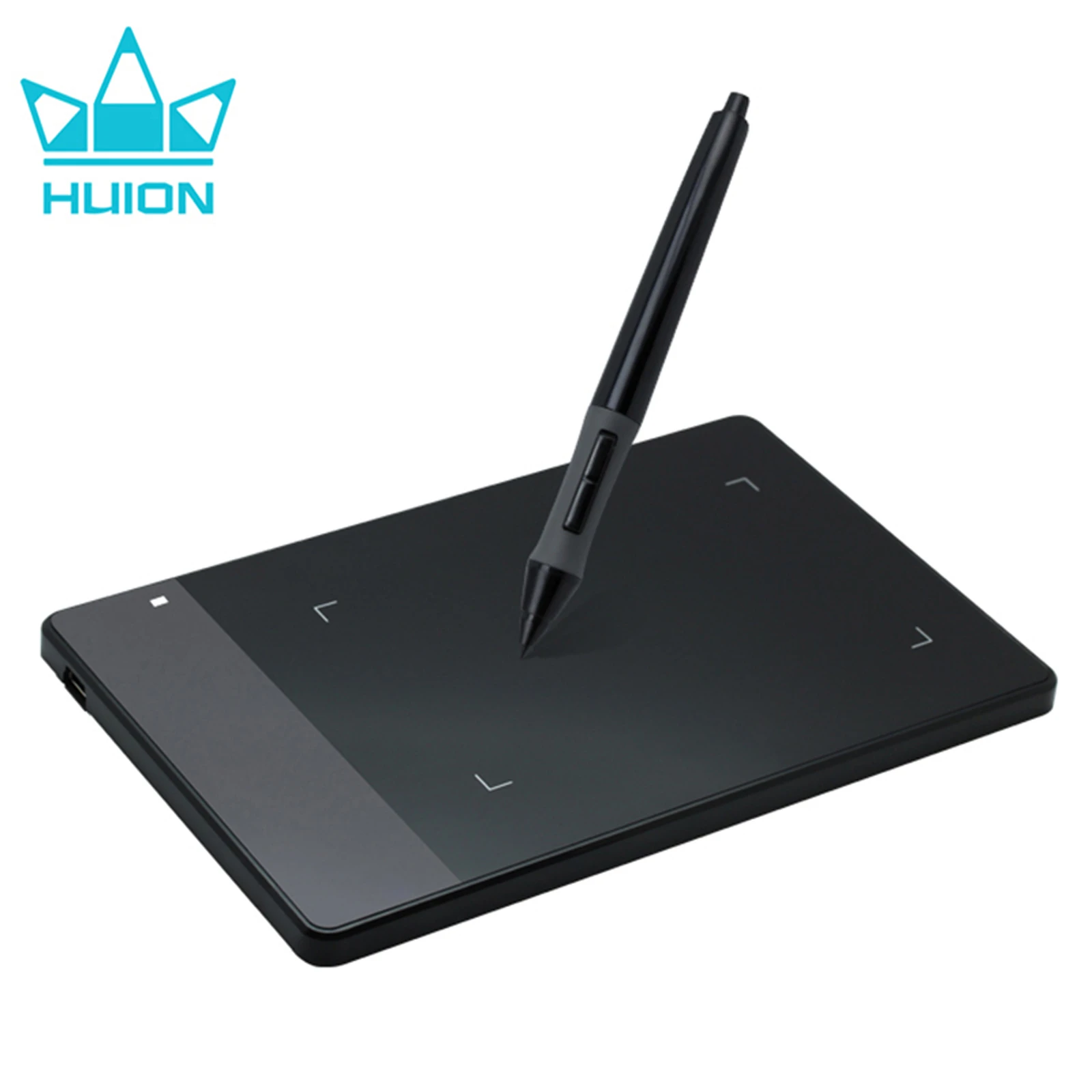 Huion 420 Graphics Drawing Tablet Signature Pad P68 Digital Stylus Pen ...