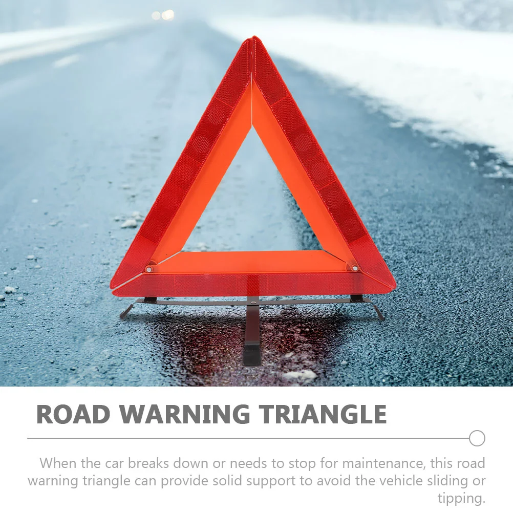 Generic Tripod Warning Triangle Frame Reflector Driveway Reflectors Car ...