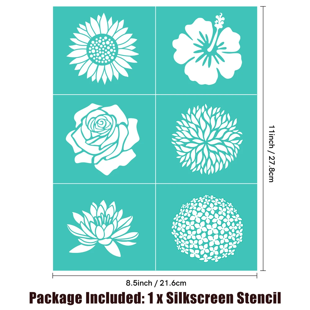 Floral Screen Printing Designs