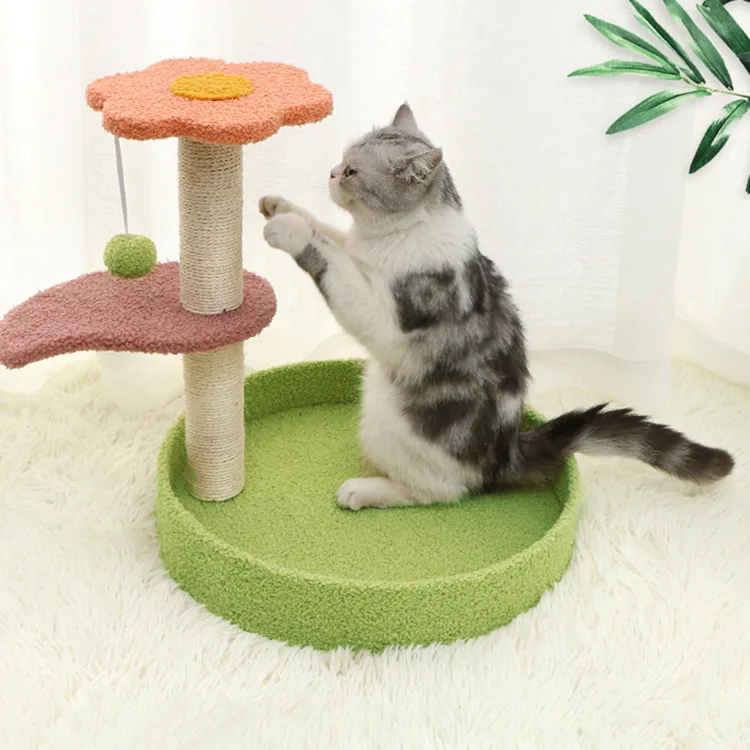 Pet-colored-cat-climbing-frame-cat-nest-cat-tree-integrated-villa ...