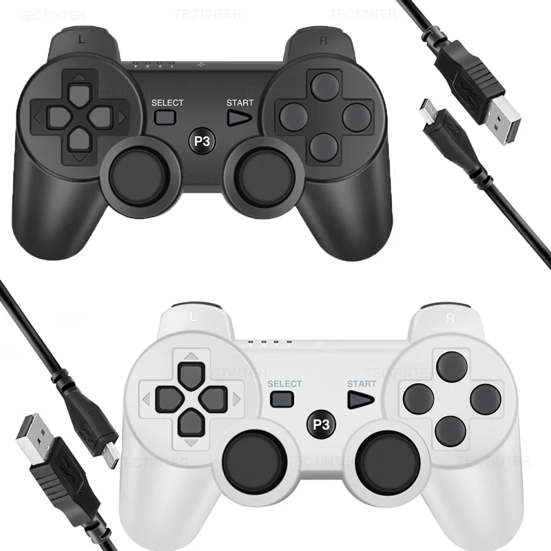 Para sony ps3 controlador suporte bluetooth para pc gamepad para sony ...