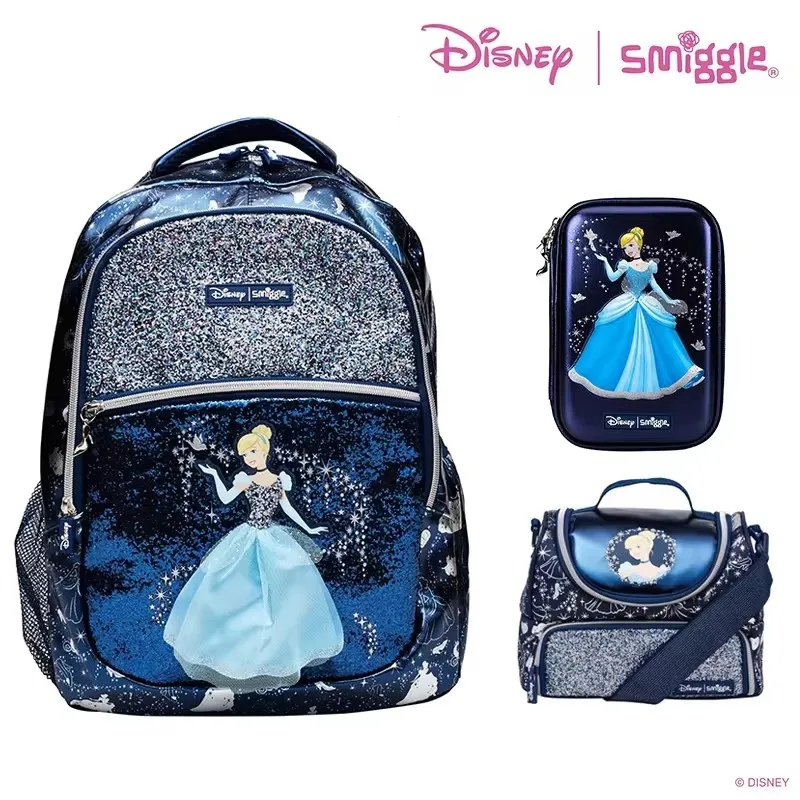 Genuine-Australian-Smiggle-Disney-Dark-Blue-Cinderella-Backpack ...