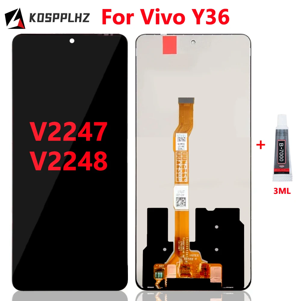 100-Tested-For-Vivo-Y36-LCD-Display-Touch-Screen-Replacement-For-Vivo ...