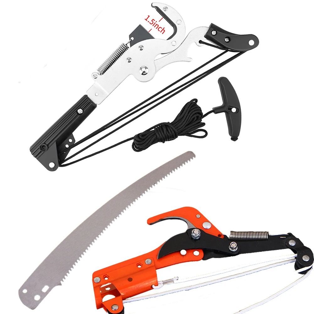High-Altitude-Three-Pulley-Pruning-Scissors-Tree-Pruner-Branches-Cutter ...