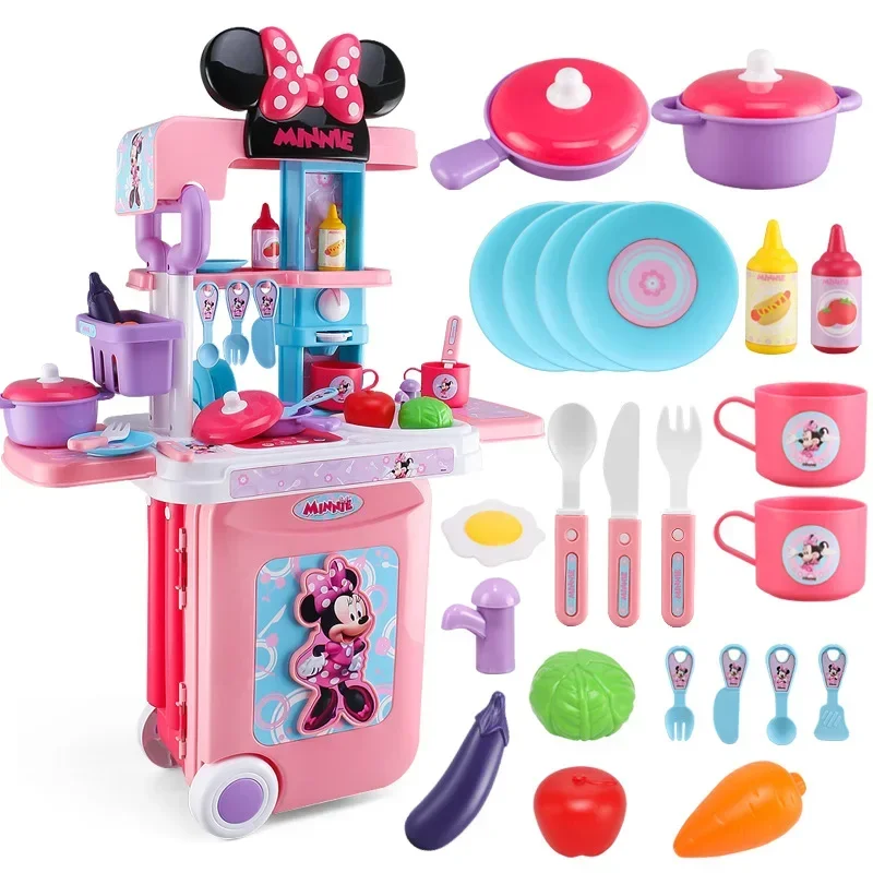 Disney-3-in1-Minnie-mouse-trolley-case-kitchen-set-for-kids-with-light ...