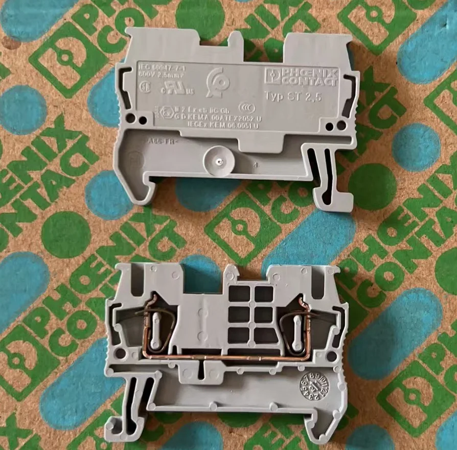 ST-2-5-Feed-through-terminal-block-3031212-phoenix-contact-st2-5-BU ...