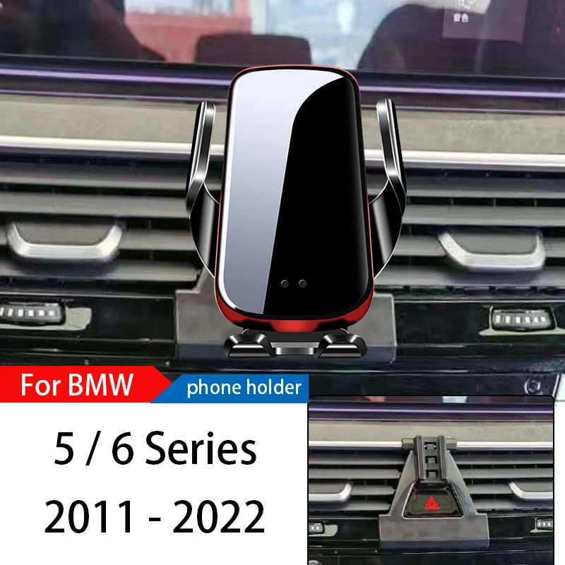 Wireless-Charger-Car-Phone-Holder-Mount-Stand-For-BMW-5-6-Series-F07 ...