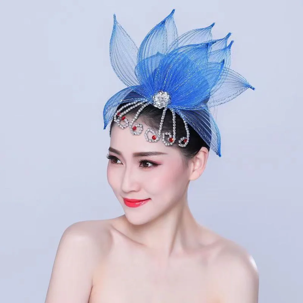 Dance Elegant Veil Brim Hats Fascinator Kentucky Derby Hats Women Weddings Hot Pink Hats Tea ...