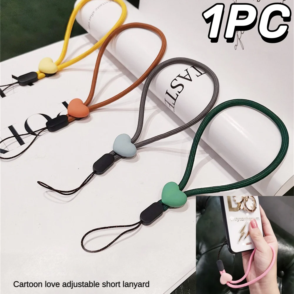 New Cute Smartphone Strap Silicone Pendant Mobile Phone Wrist Straps ...