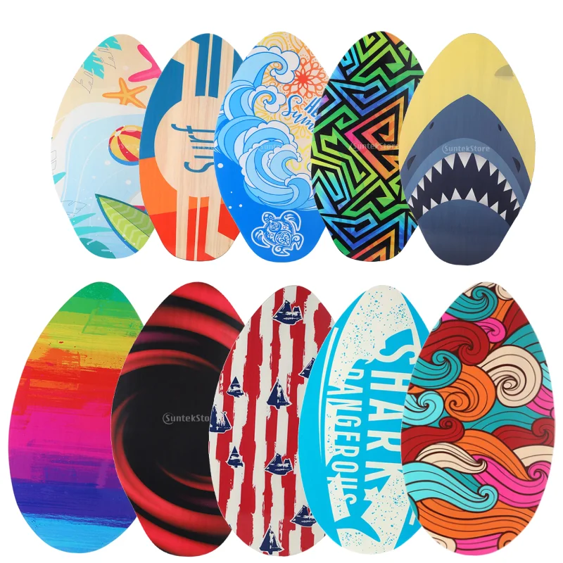 30-35-41inch-Surfing-Skimboard-Standing-Shallow-Water-Wooden-sports-for ...