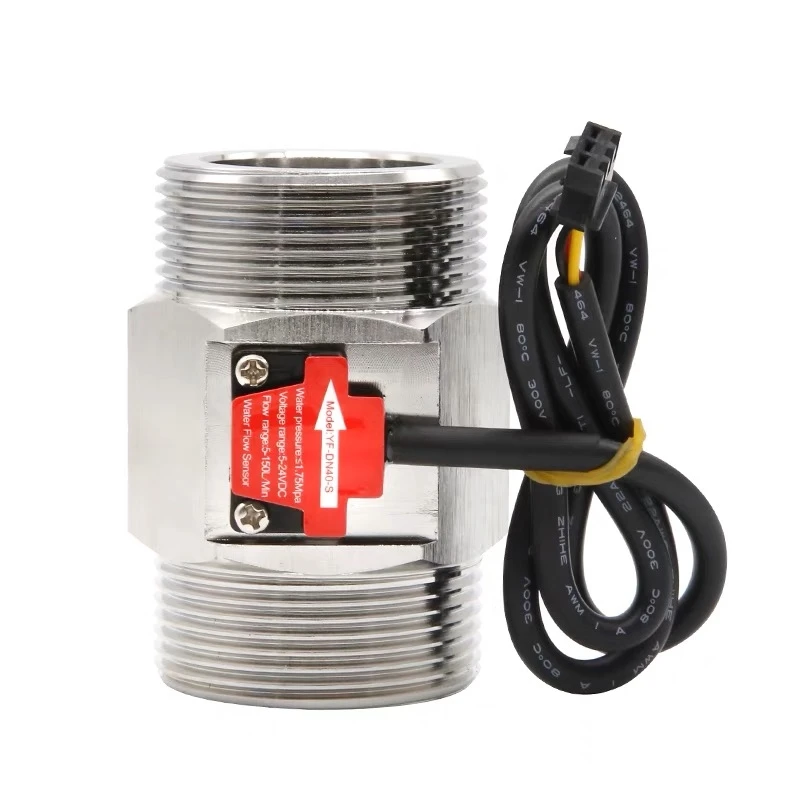 G1-5-DN40-Water-Flow-Sensor-1-75MPa-Hall-Sensor-Turbine-Flowmeter-DC5 ...