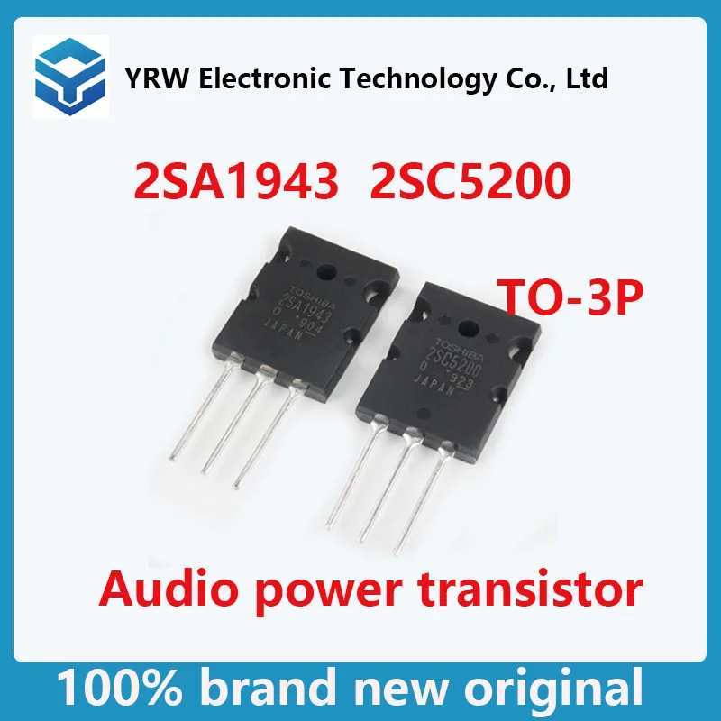 Transistor-de-pot-ncia-audio-CHIP-IC-2SA1943-2SC5200-TO-3P-5200-100 ...