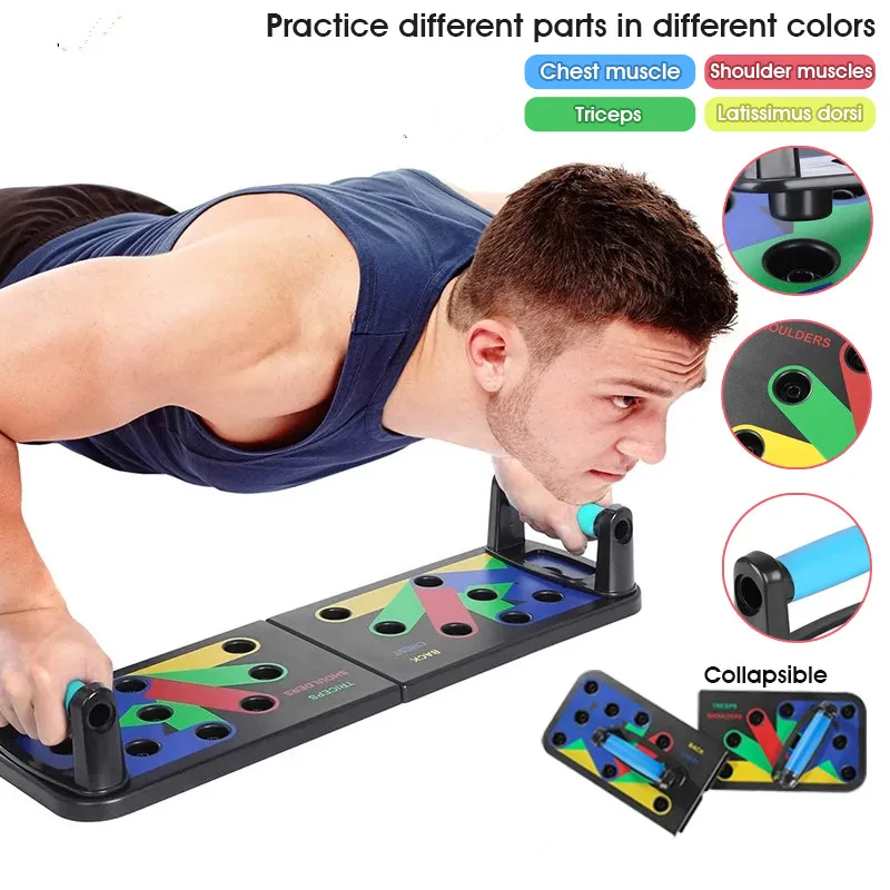 12 in 1 Multifunction Push Up Board Body Building Fitness Exercise ...