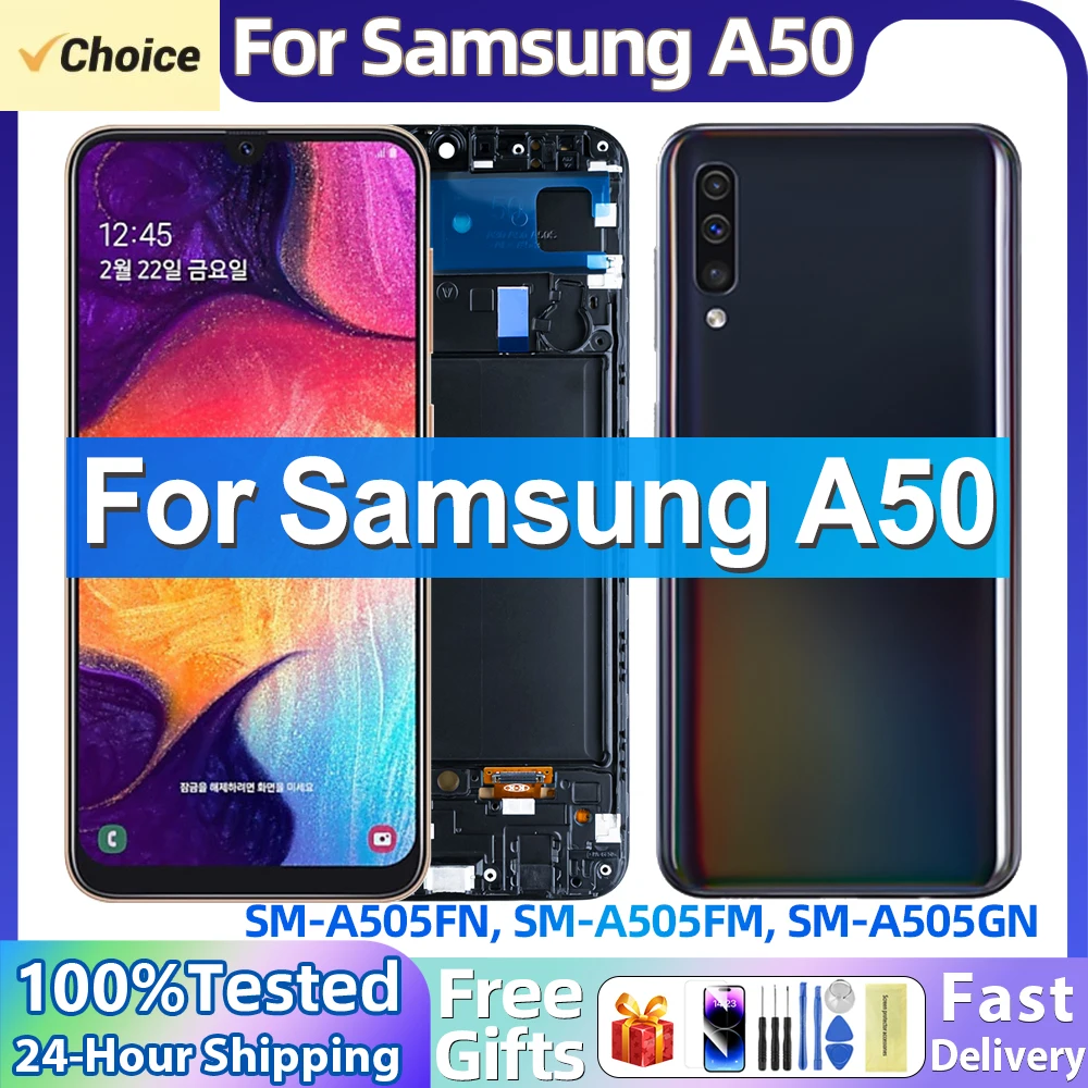 A50-Display-Screen-for-Samsung-Galaxy-A50-A505-SM-A505F-DS-A505FN-DS ...