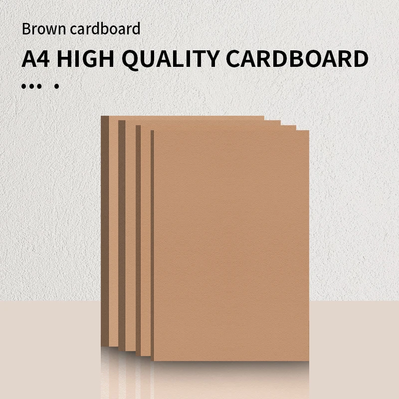 5Sheets-A4-1mm-1-5mm-2mm-3mm-Solid-Brown-Hard-Thicken-Kraft-Paper ...