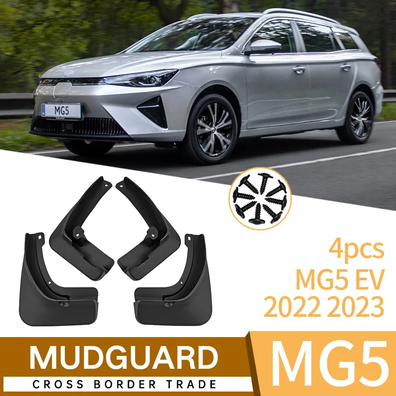 Mud Flaps For MG 5 MG5 EV 2022 2023 Splash Guards MudFlaps Front Rear Mudguards Fender Car ...