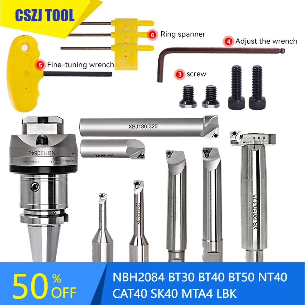 NBH2084-BT30-BT40-BT50-NT40-CAT40-SK40-MTA4-LBK-boring-tools-NBH2084X ...