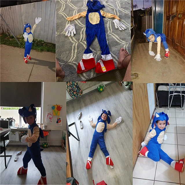 Sonic The Hedgehog Costume Homemade