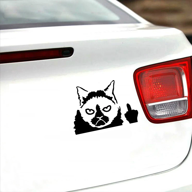 Grumpy Cat Car Stickers
