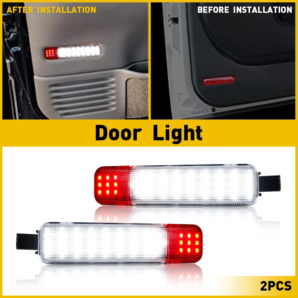 2X-LED-Side-Car-Door-Light-Bulb-Lamp-For-Chevrolet-Silverado-Avalanche ...