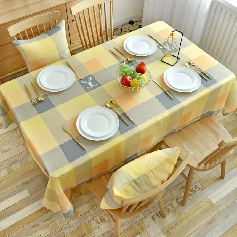 Home-Banquet-table-cover-Waterproof-Oxford-cloth-Rectangular-tablecloth ...