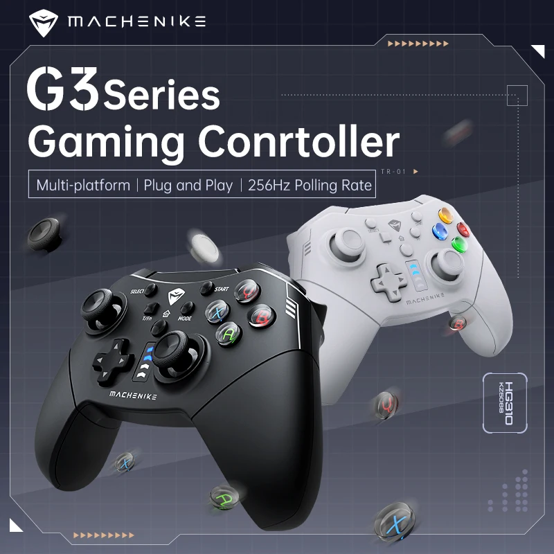 Machenike Gaming Controller Wired Wireless Gamepad G3 Series Joystick ...