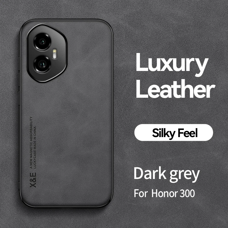 Magnetic Suede Leather Case For Honor 400 Pro Honor400Pro 5G Shockproof ...