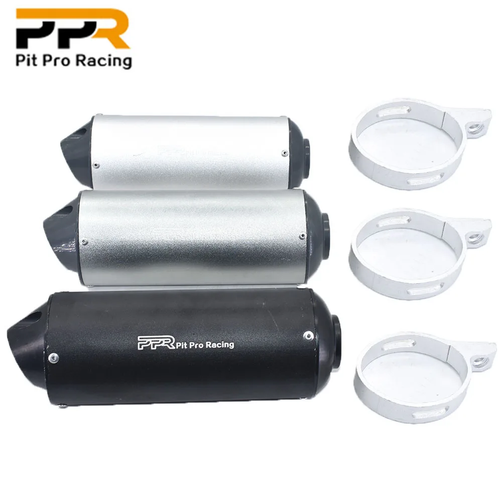 28mm 38mm Connection Exhaust Muffler For Dirt Bike/pit Bike 125cc 150cc ...