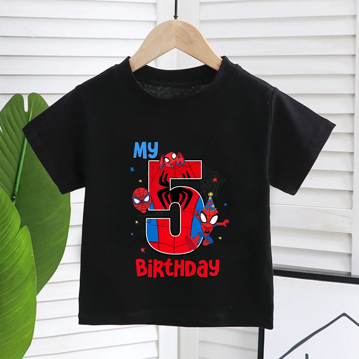 Spider-Man Numbers 6 PNG: The Perfect Birthday Shirt for Young Fans ...