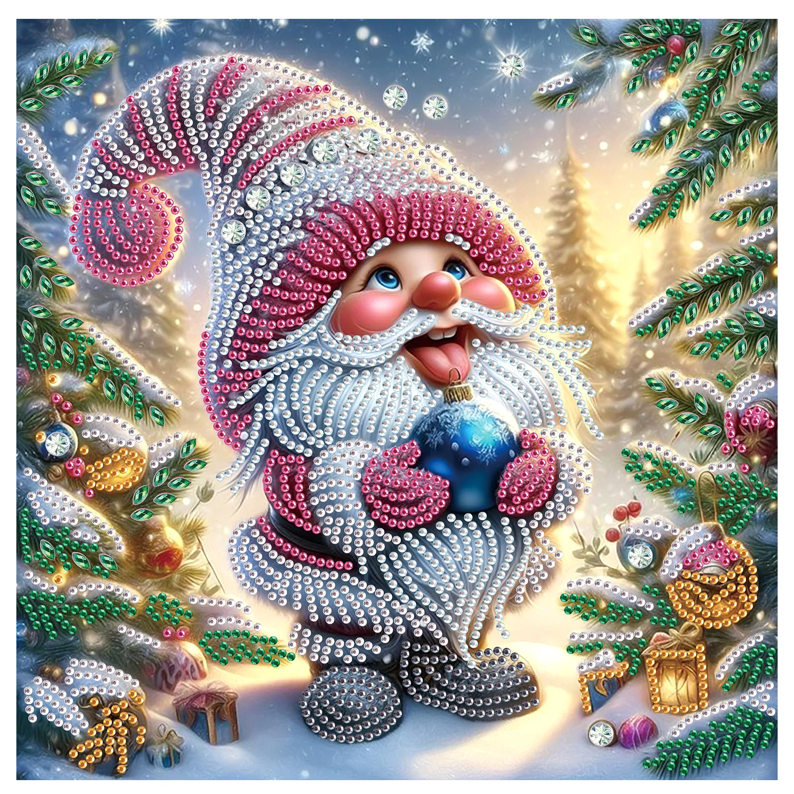 Diamond Art Painting Kits for Adults,DIY Christmas dwarf Special Shaped ...