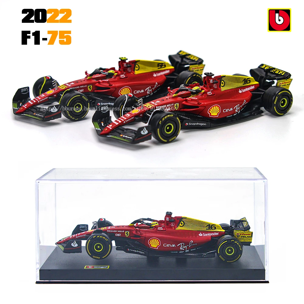 Bburago F1 Ferrari F1-75 75th | Toys Models Vehicles | Alloy Car Model ...