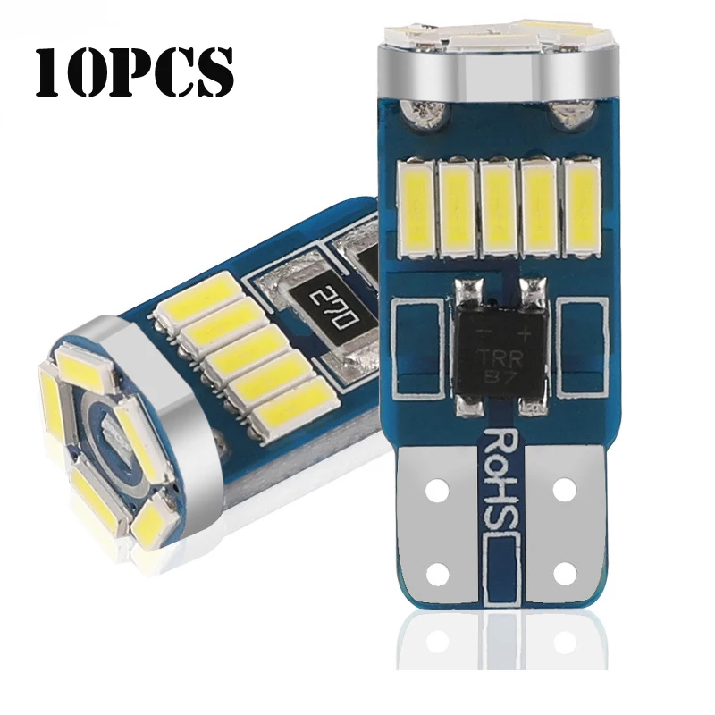 W5w Canbus Led 194 168 T10 4014 15smd Luz Luces Interior Car License ...