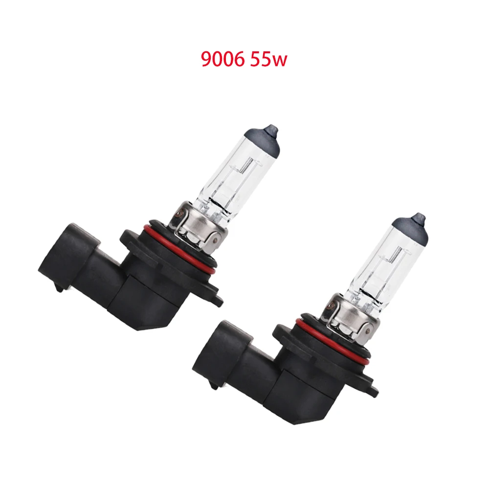 2pcs 9006 HB4 55W 4300K Halogen Lamp 12VCar Fog Light White 9006 ...