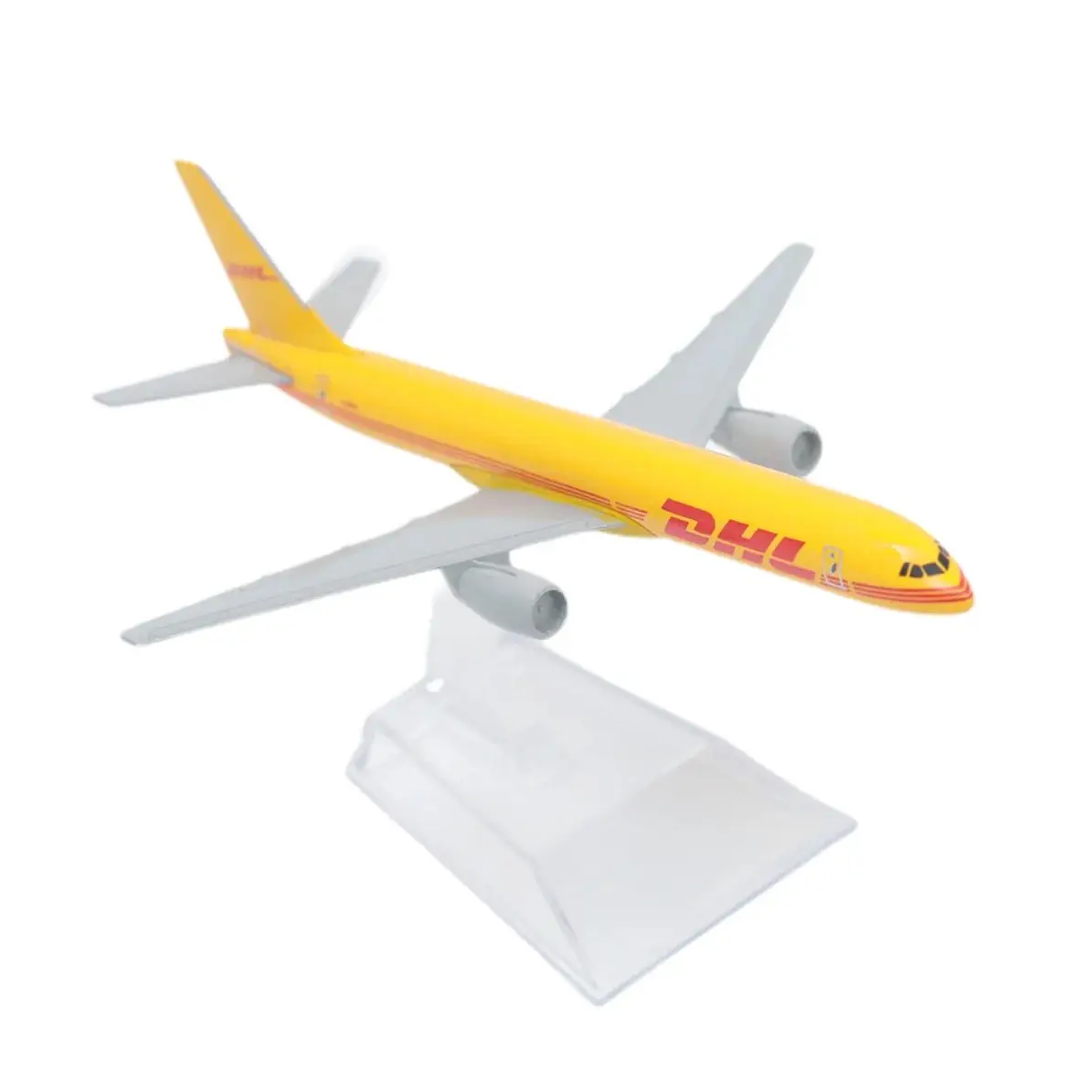 Scale-1-400-Metal-Aircraft-Replica-15cm-DHL-Cargo-Boeing-757-Model ...