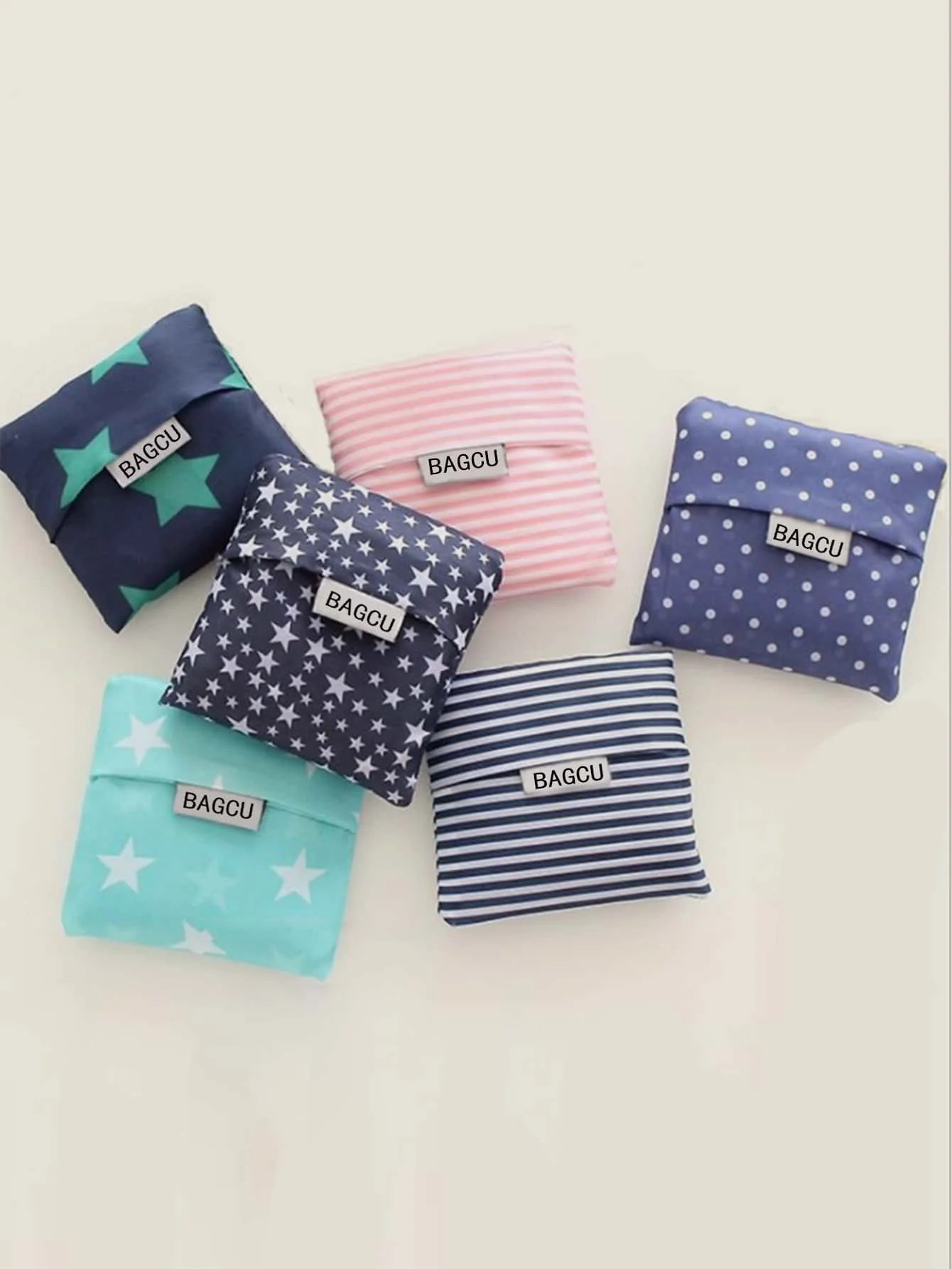 1PC-Reusable-Polyester-Portable-Shoulder-Women-s-Handbags-Folding-Pouch ...