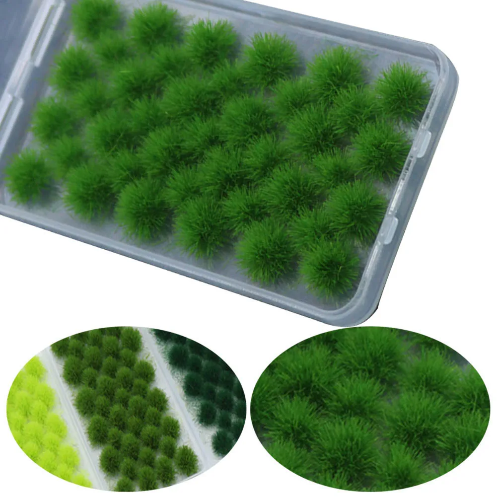 Self-Adhesive-Static-Grass-Tufts-Miniature-Model-Scenery-Wildflowers ...