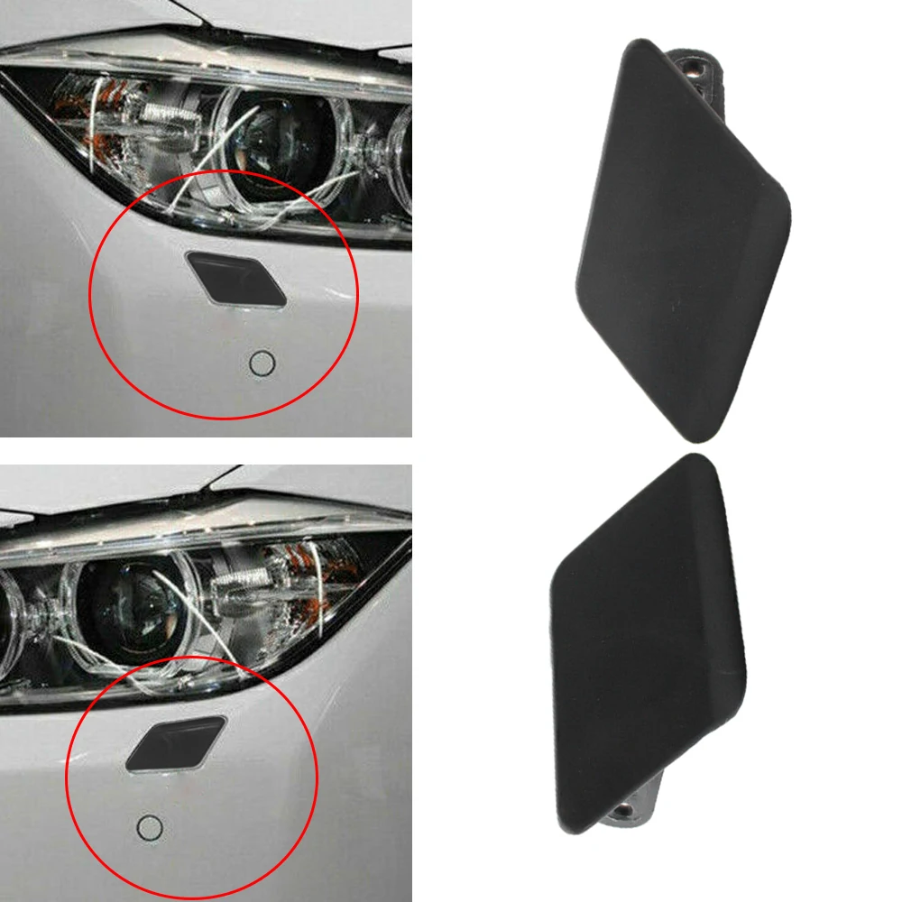 2Pcs-Left-Right-Headlight-Washer-Nozzle-Cover-Cap-for-BMW-F30-F31-3 ...