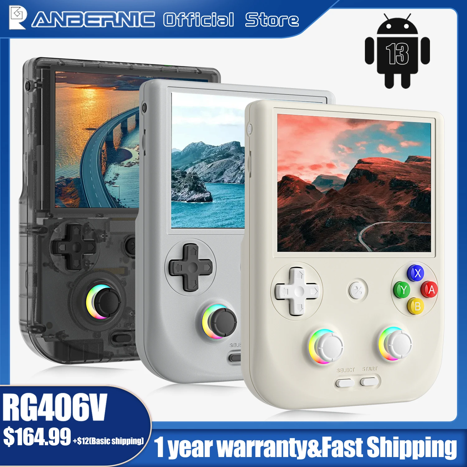 ANBERNIC-RG406V-Handheld-Game-Console-4-IPS-Touch-Screen-Android-13 ...