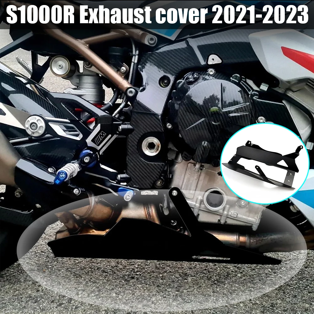 S1000R-New-Accessories-Belly-Pan-Engine-Exhaust-cover-Exhaust-trim-Fit ...