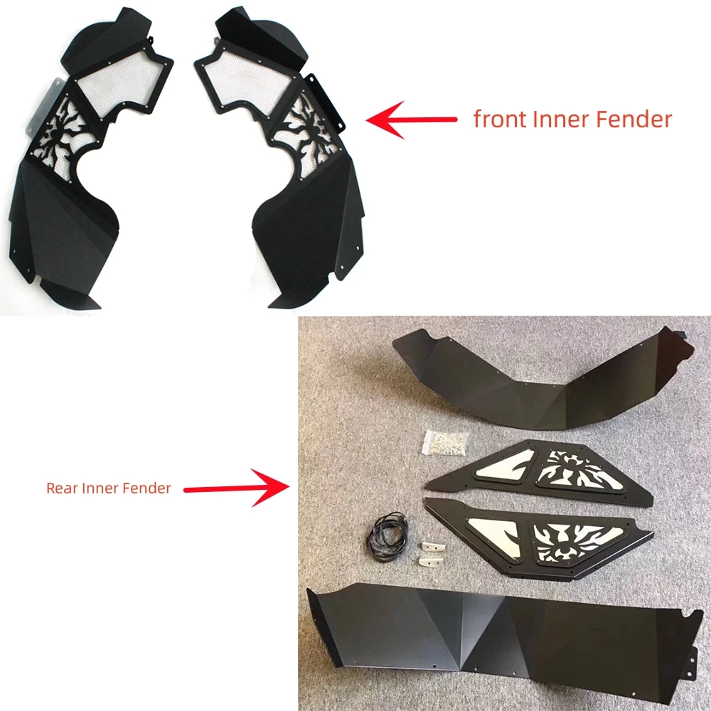 Front-And-Rear-Inner-Fender-Liner-Venomous-Spider-Lining-for-Jeep ...