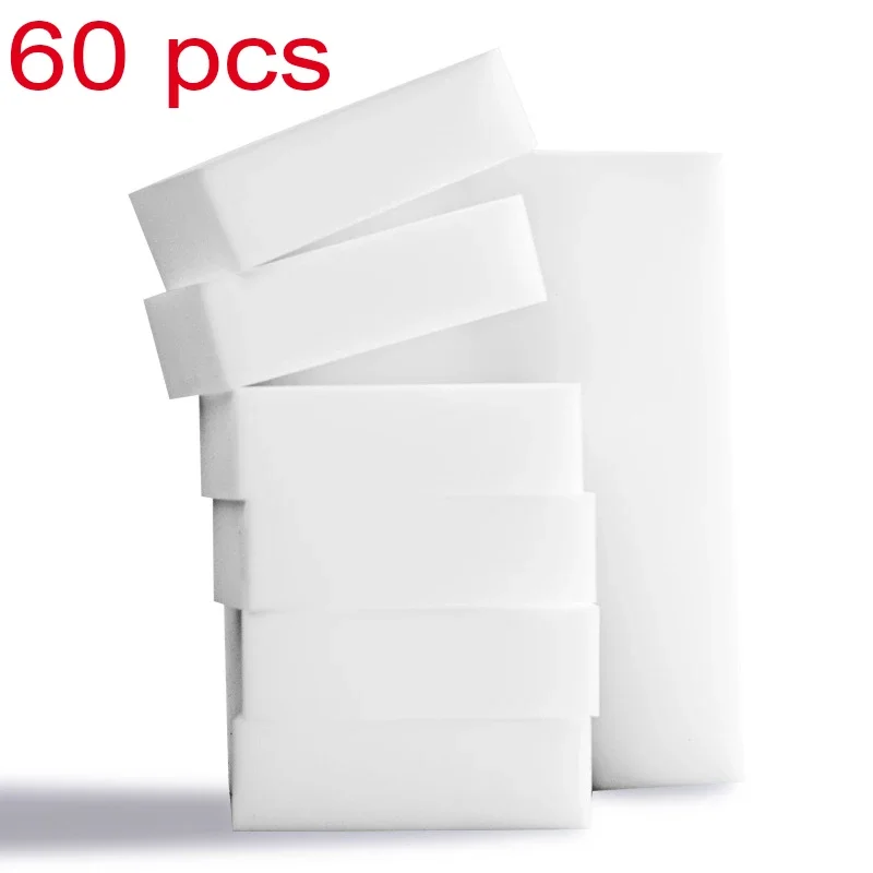 Melamine Sponge 50/60 Pcs Magic Sponge Eraser Cleaner for Kitchen ...
