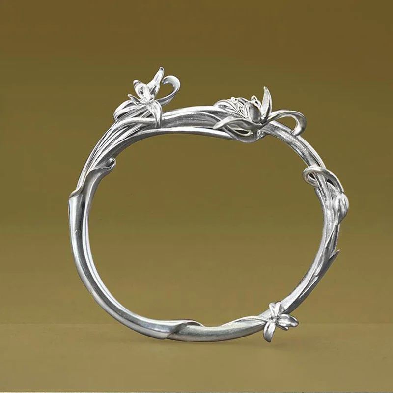 Estilo-tnico-artesanal-esculpido-ornamento-para-senhoras-pulseira-de ...