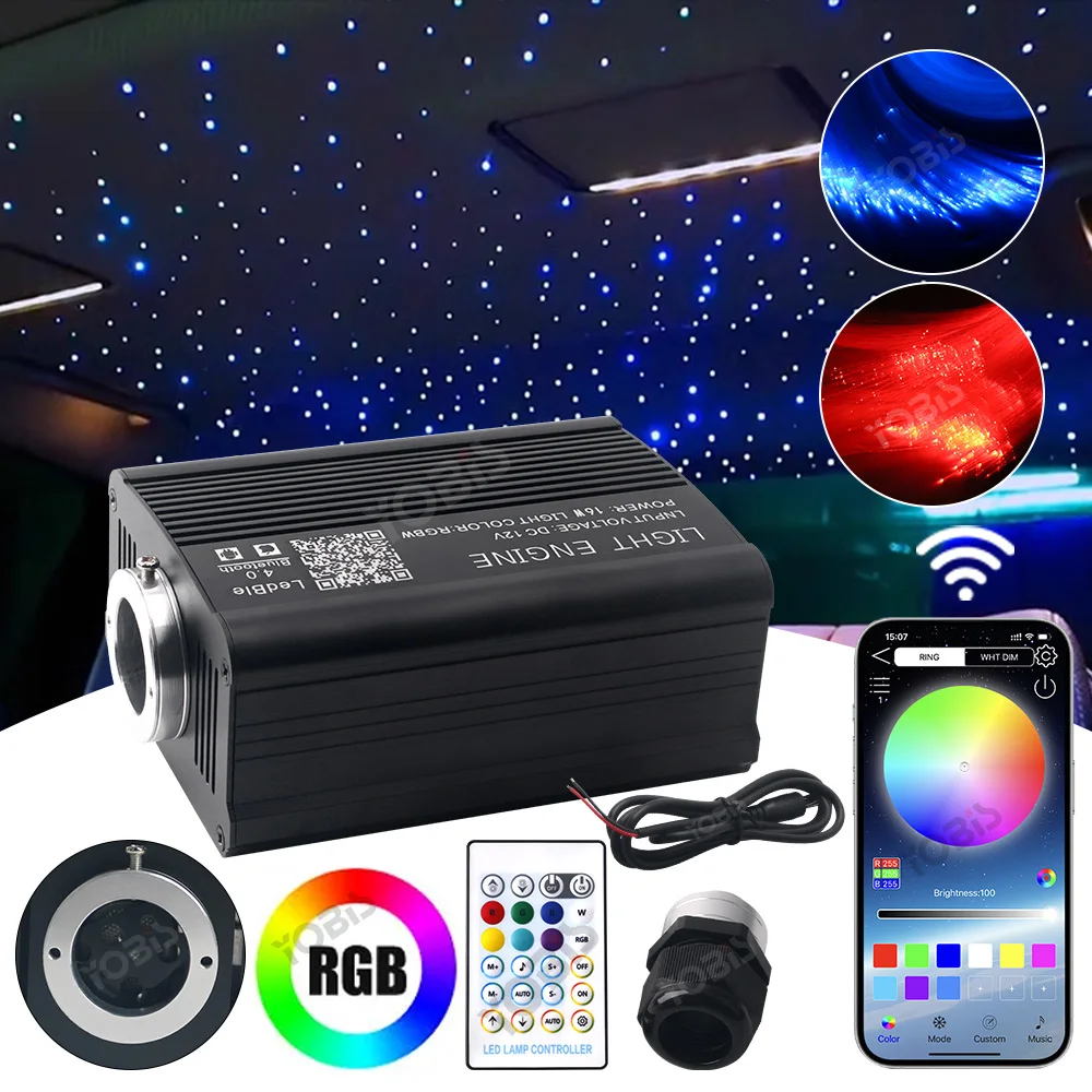 New-16W-Twinkle-Starry-Sky-Star-Light-for-Car-Ceiling-Roof-Shooting ...
