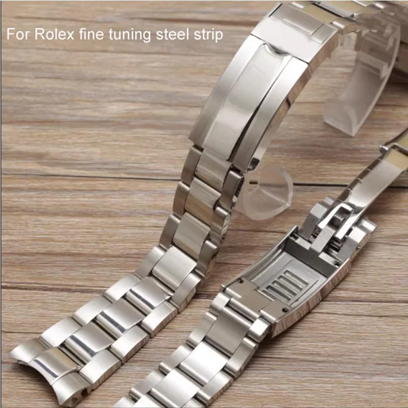 Bracelet-de-montre-en-acier-inoxydable-pour-homme-Rolex-Submariner ...