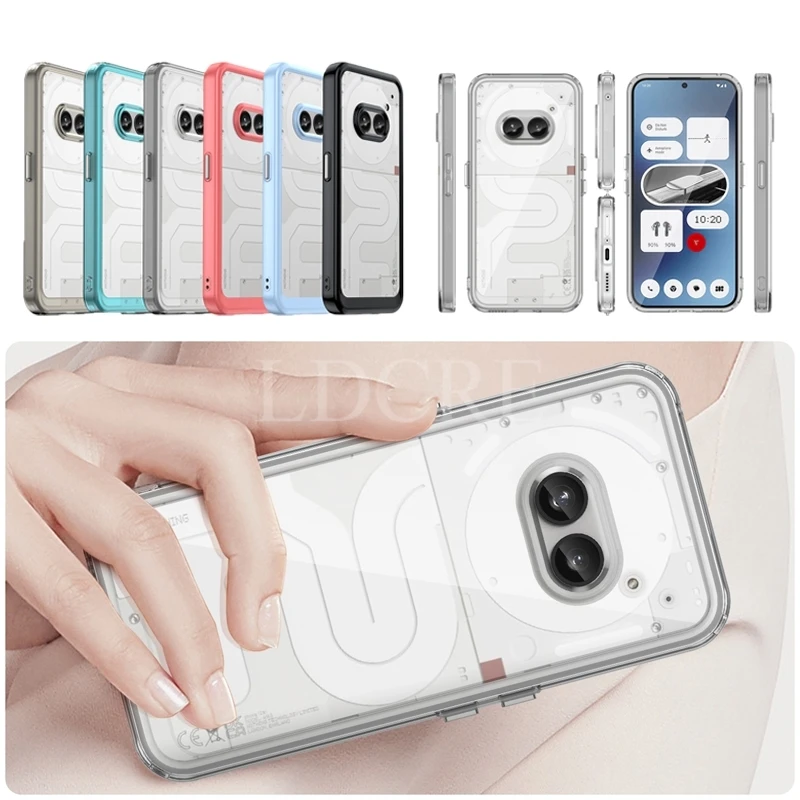 For-Nothing-Phone-2a-Case-Luxury-Silicone-Clear-Bumper-Nothing-Phone-2a ...