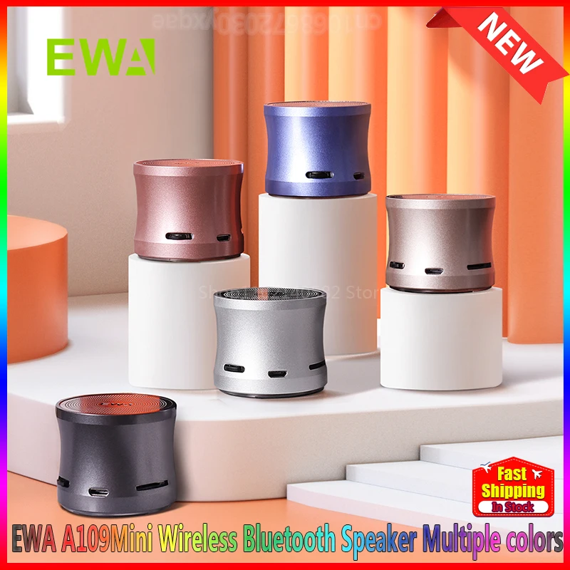 EWA altavoz inalámbrico A109Mini, dispositivo con Bluetooth, sonido grande y bajos para teléfono ...