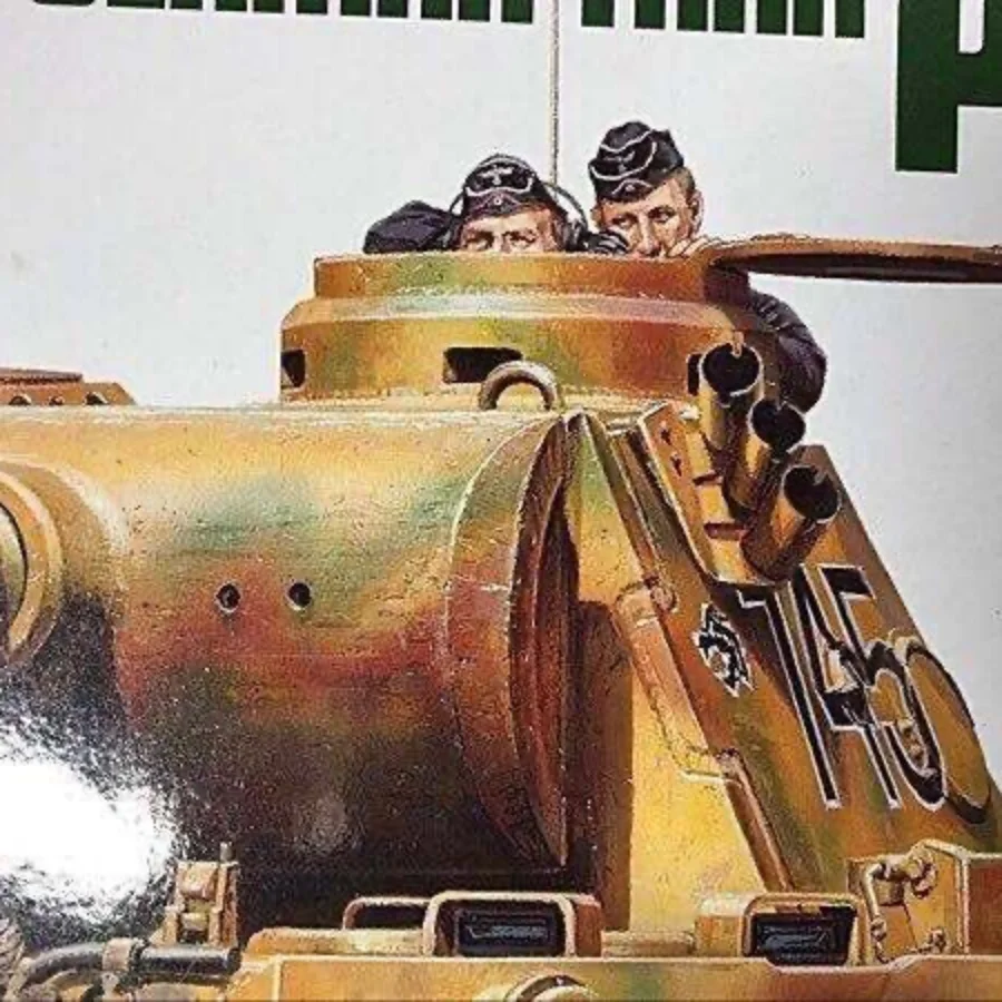 1/35 Scale Resin Figure Assembled Model Kit WWII Tank Soldier 2 People ...